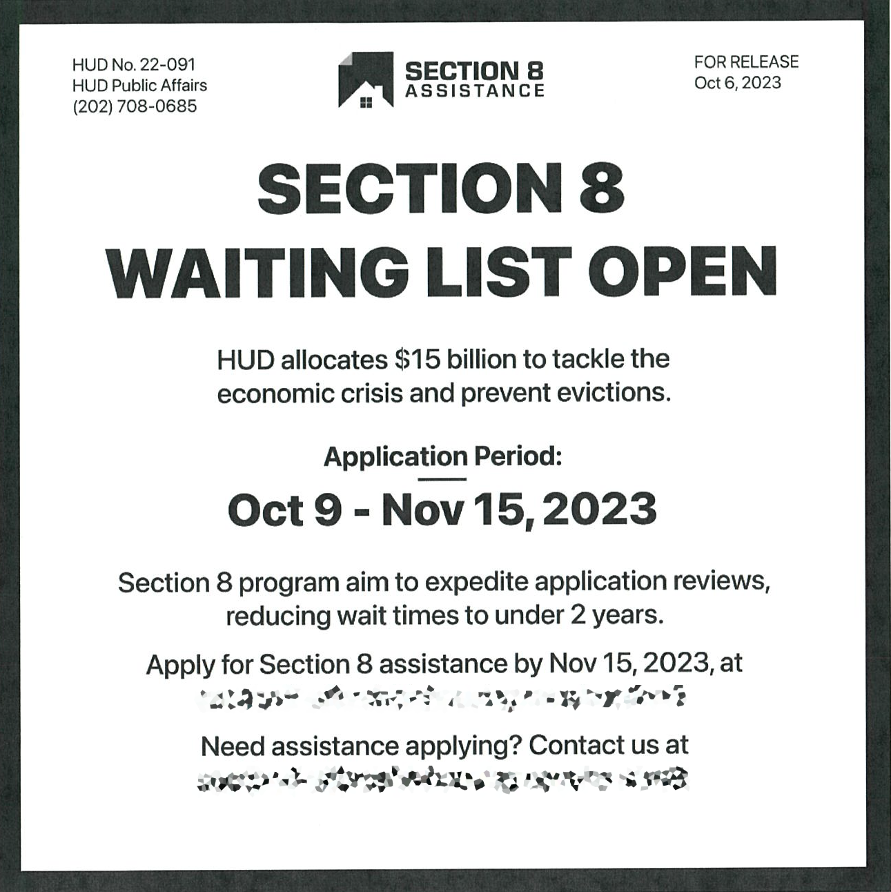 Online Scam Fraudulently Identifies as HUD and Affordable Housing ...